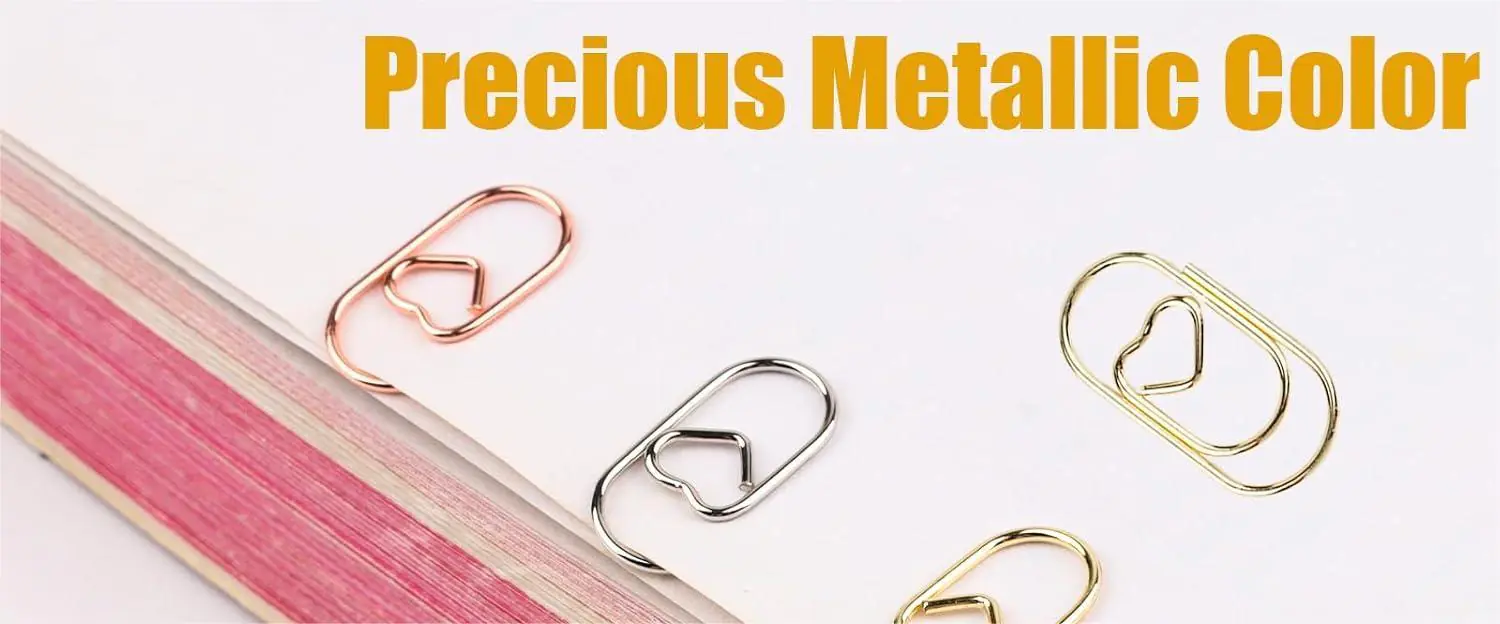 Heart Shaped Paper Clips | Reliable Paper Clips Wholesaler
